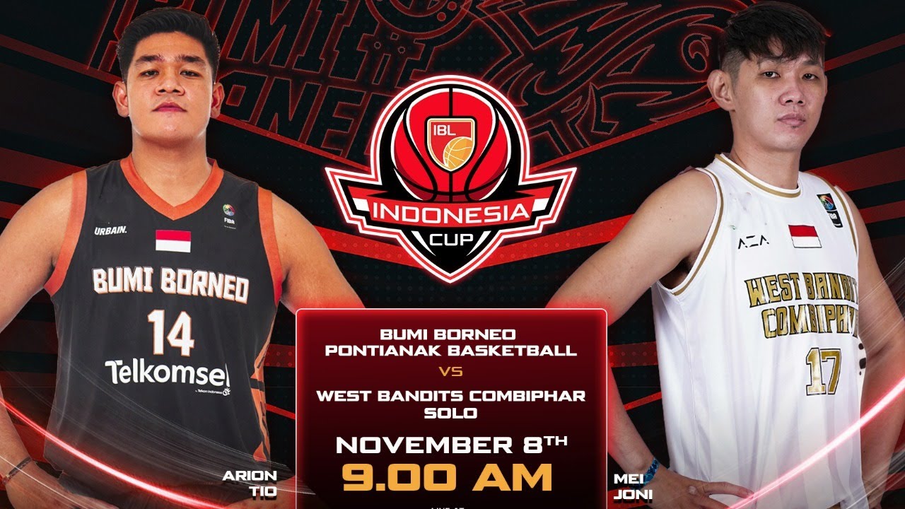 IBL INDONESIA CUP - Bumi Borneo Basketball vs West Bandits Combiphar ...