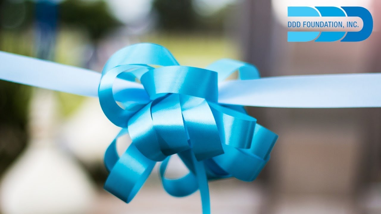 Virtual Ribbon Cutting for the DDD Foundation - YouTube
