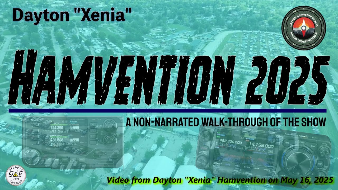 Dayton Hamvention 2025 - Xenia, Ohio - A walk through of the show - YouTube