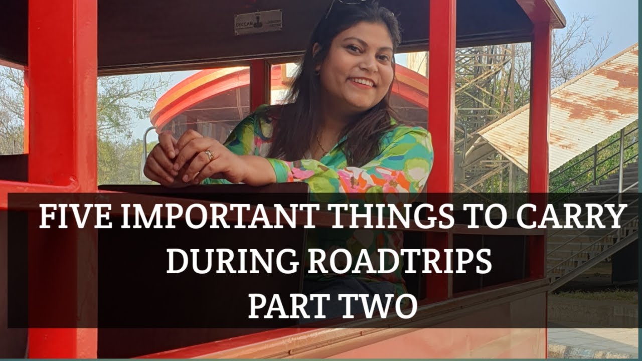 FIVE IMPORTANT THINGS TO CARRY ON ROADTRIP| Part 2| Which no one will ...
