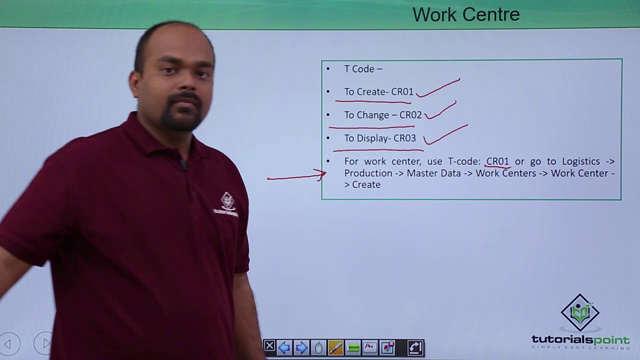 SAP PP - WORK CENTRE INTRODUCTION - YouTube