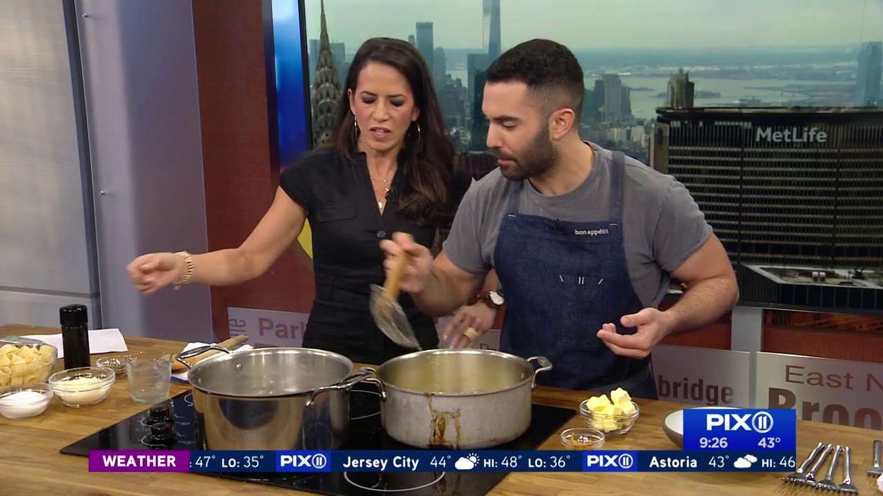 What's for dinner? Bon Appetit's Andy Baraghani makes pasta with brown ...
