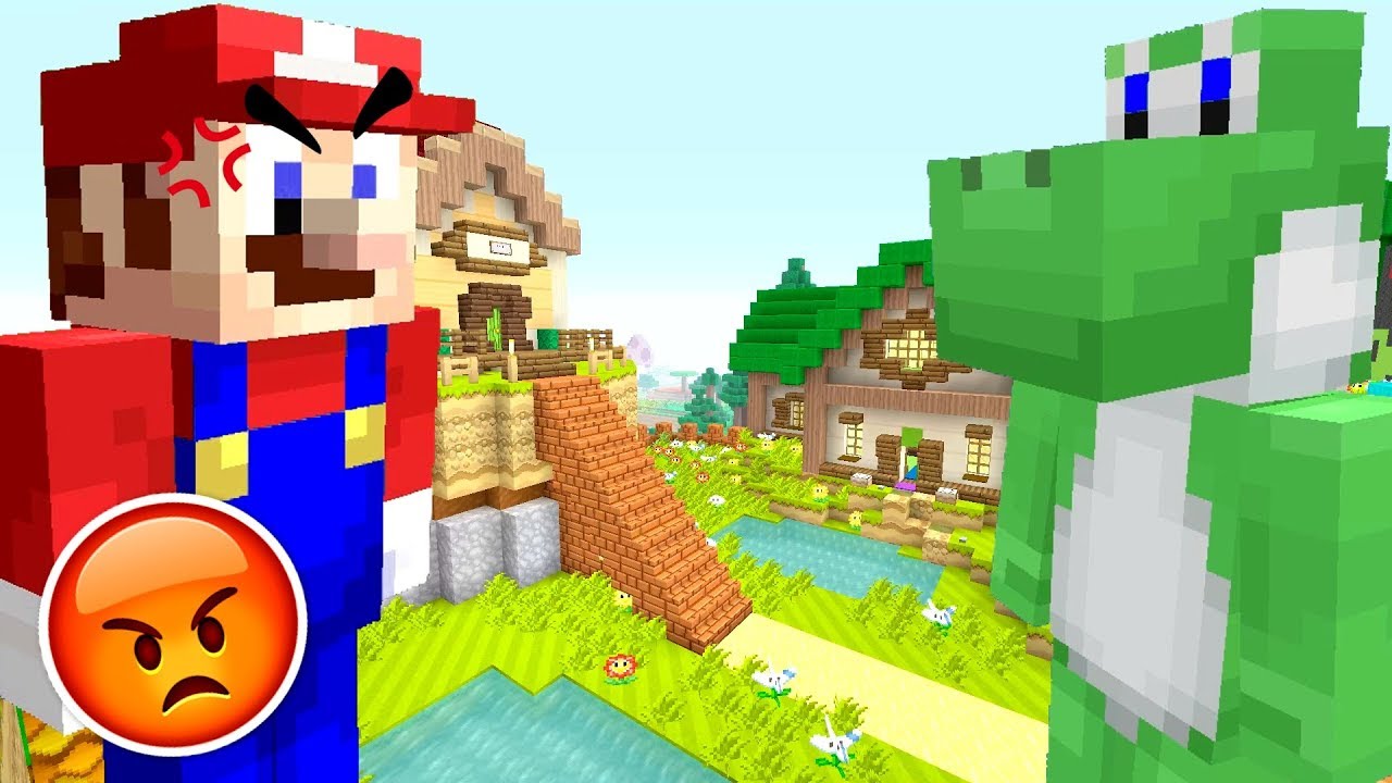 MARIO'S DAY OFF WORK! *ANGRY!* | Super Mario Series | Minecraft [279 ...