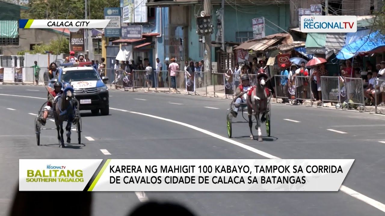 Balitang Southern Tagalog: Karera ng mahigit 100 kabayo, tampok sa ...