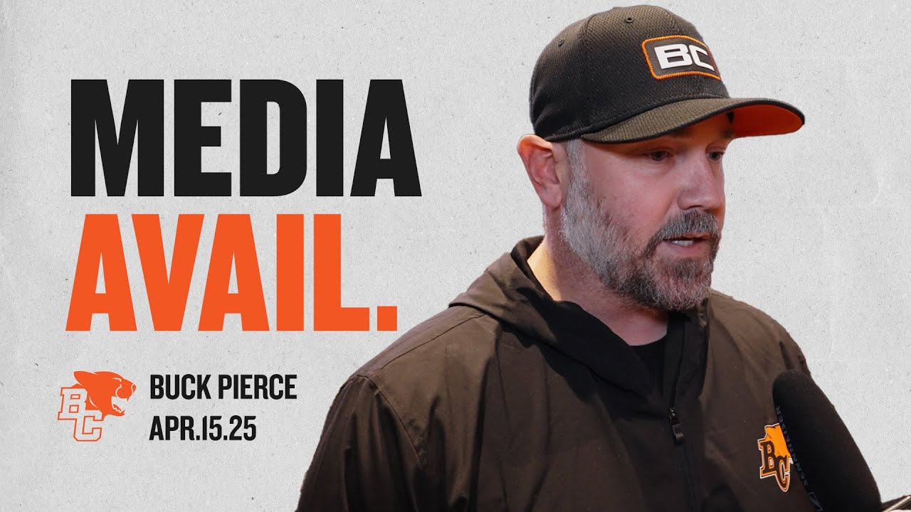 Head Coach/OC Buck Pierce | Season Roll Out Media Avail | Apr.15.25 ...