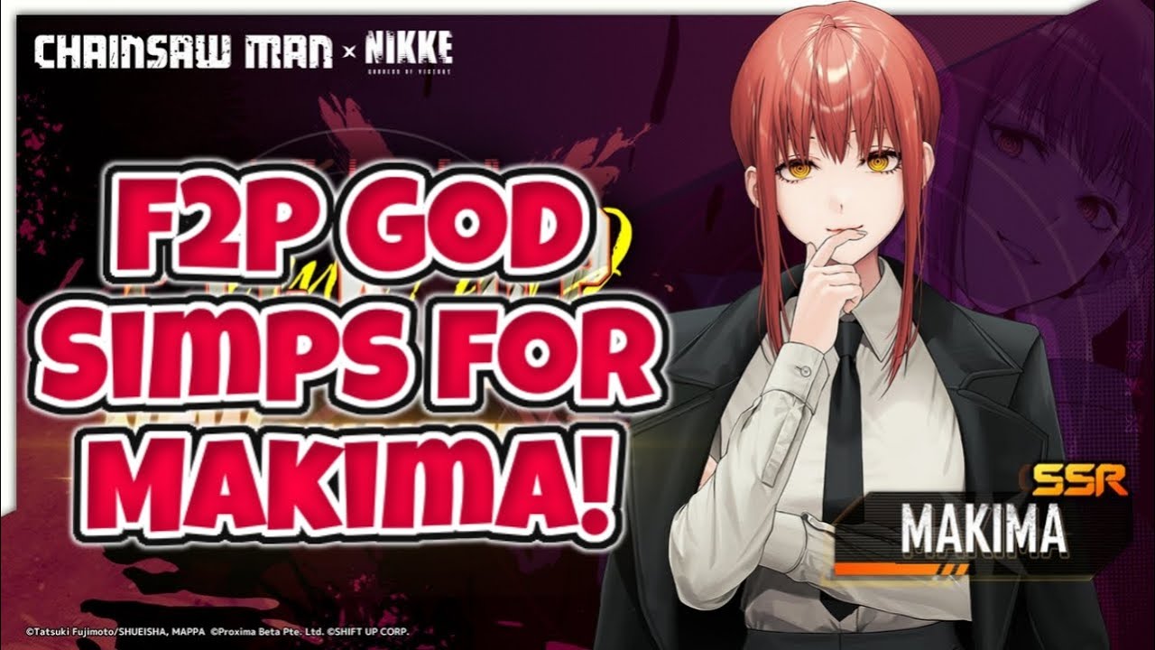F2P God Simps for Makima! Chainsawman Collab Summons! [Nikke: The Goddess of Victory] - YouTube