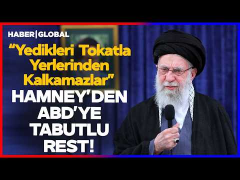 Hamaney'den ABD'ye Tabutlu Gözdağı! İran Lideri Resti Çekti!