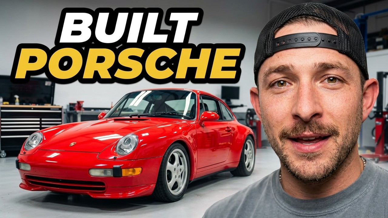 STUNNING Guards Red 993 Porsche Up Close and Personal! - YouTube