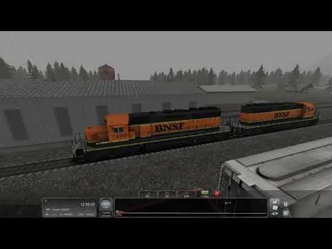 Toil and Trouble - Marias Pass - EMD SD40-2 BNSF Heritage - Train Simulator Classic - YouTube