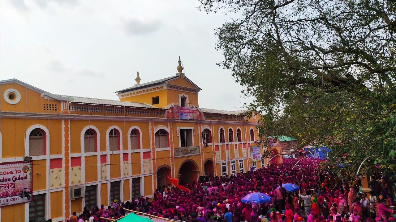 Zambaulim Gulal | Zambaulim damodar temple - YouTube