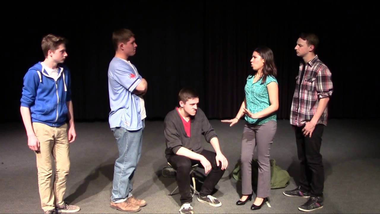 Isreal Horovitz's "Line" (BCSS Drama, 2015) - YouTube
