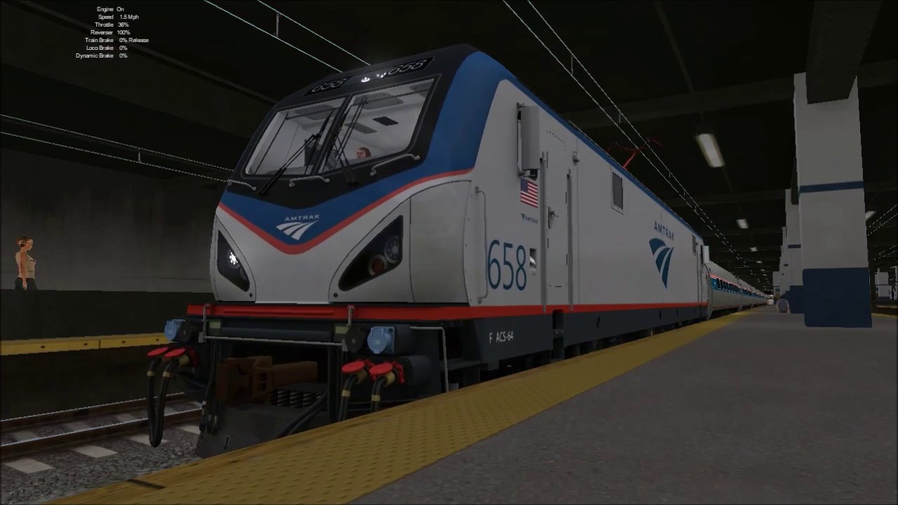Train Simulator 2019 - Amtrak Northeast Regional 146 - YouTube