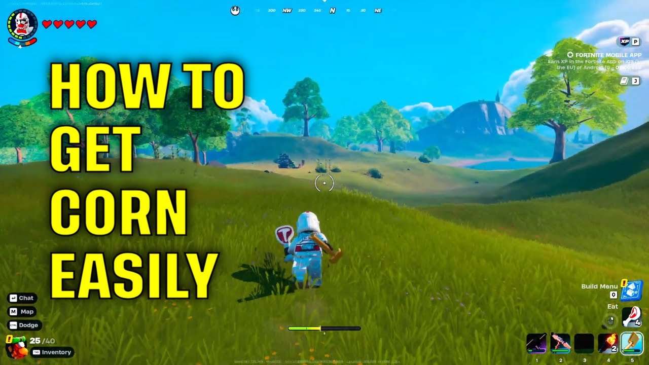 Where to Find Corn in Lego Fortnite Odyssey Quick Guide - YouTube