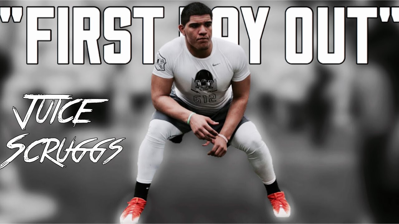 Fredrick "Juice" Scruggs 2016-17 Highlight Mix || 2018 Penn State OL ...