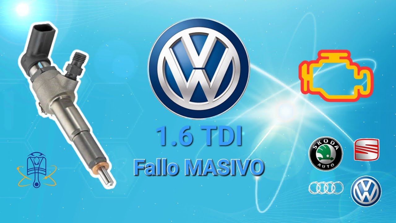 La ESTAFA de los inyectores 1.6 TDI: Lo que VW no te cuenta" - YouTube