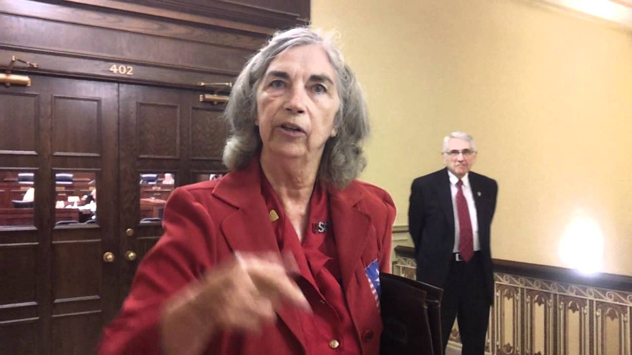 June Griffin going off on Tommy Coleman and Aaron Moyer to the news ...