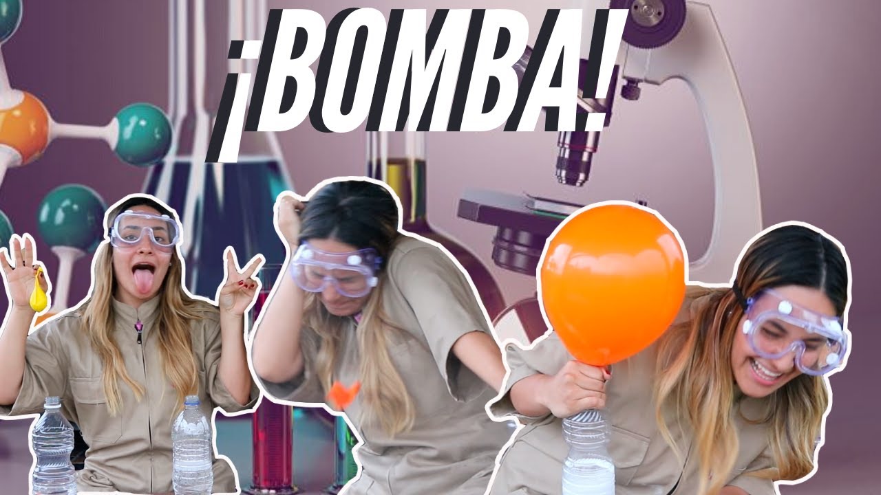 COMO INFLAR BOMBAS SIN USAR TUS PULMONES *EXPERIMENTO* - YouTube