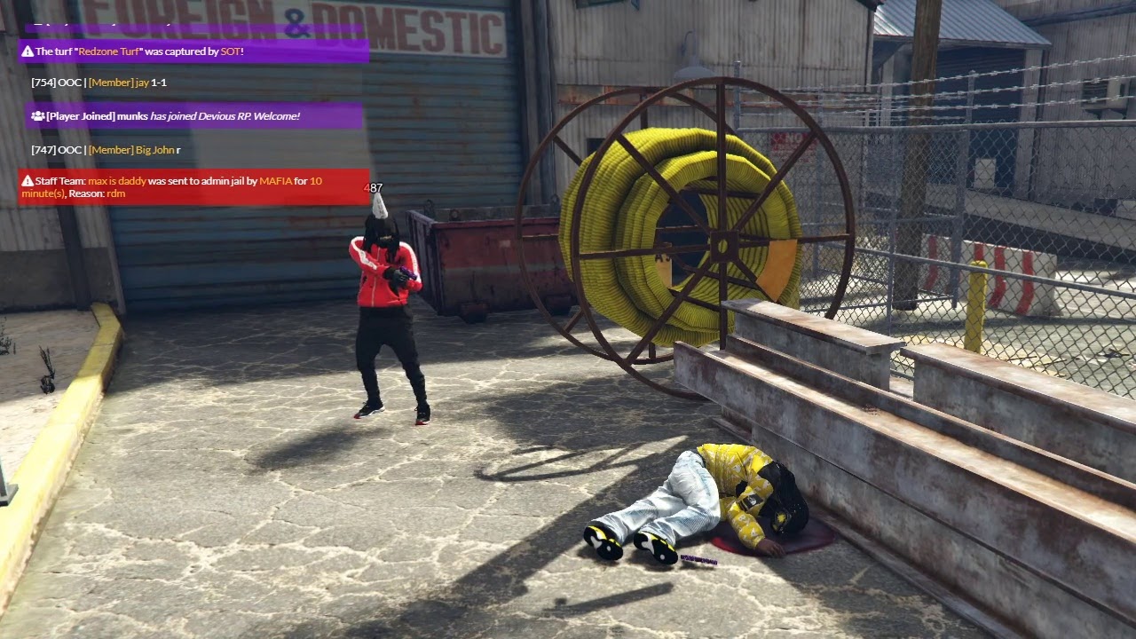 GTA HOOD RP FIVEM Part 1 - YouTube