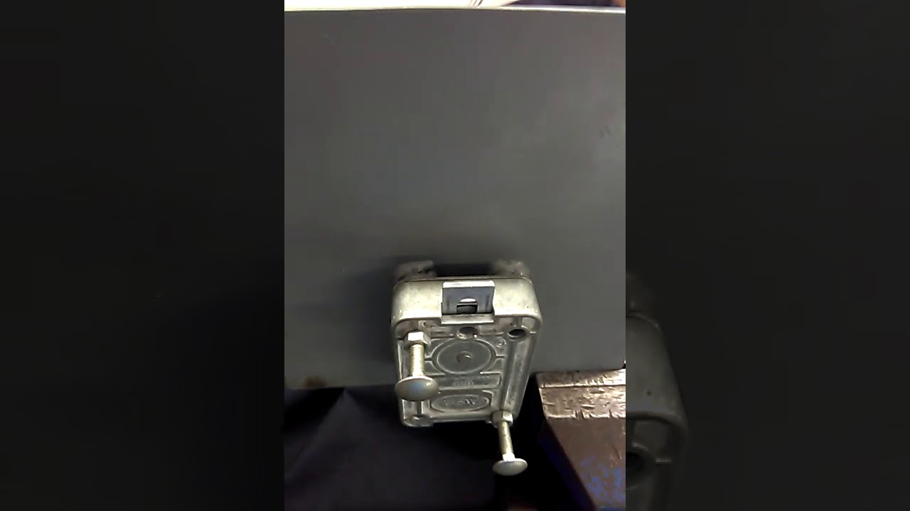 AGA safe lock pick - YouTube