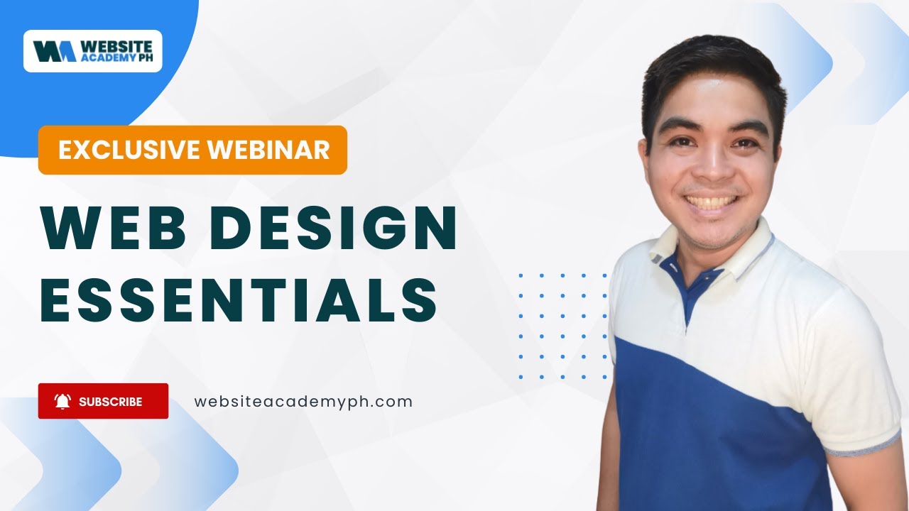 Web Design Essentials Webinar - Live Recording (May 28, 2022 - Taglish ...