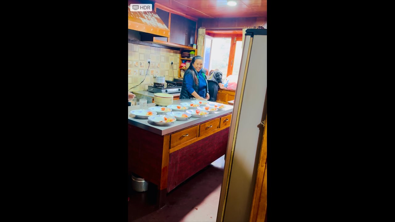 What’s a tea house like- on the EBC trek- heated common room- great ...