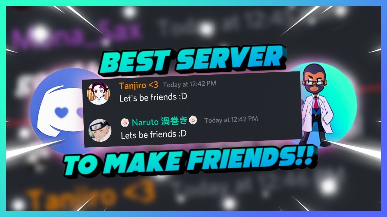 Join This Server To Make Friends!! | best discord servers to make ...