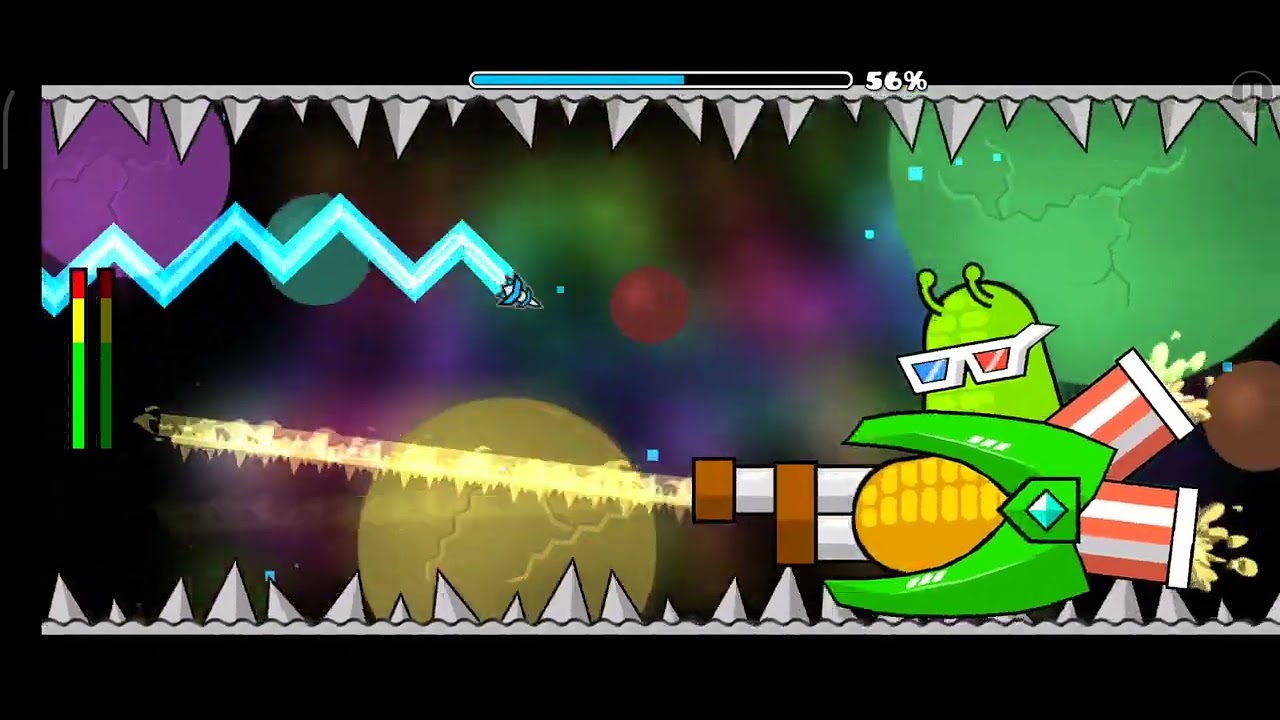 geometry dash (POP CORN) - YouTube