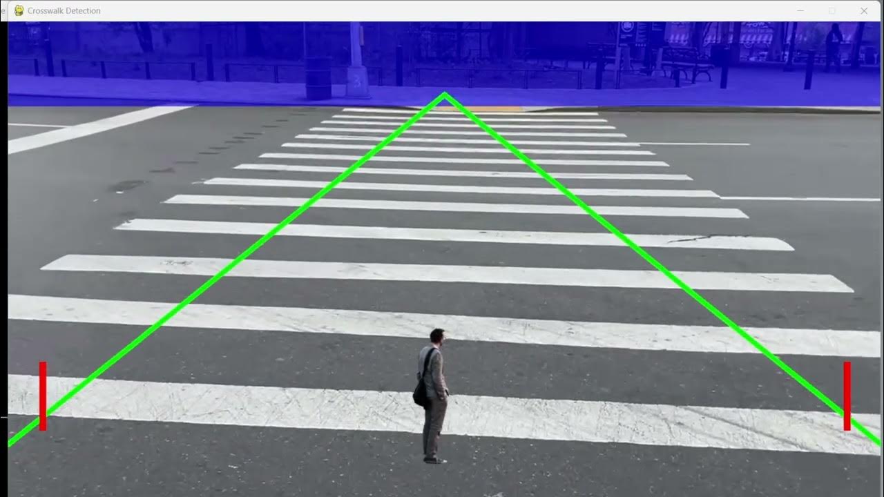 Crosswalk Detection - YouTube
