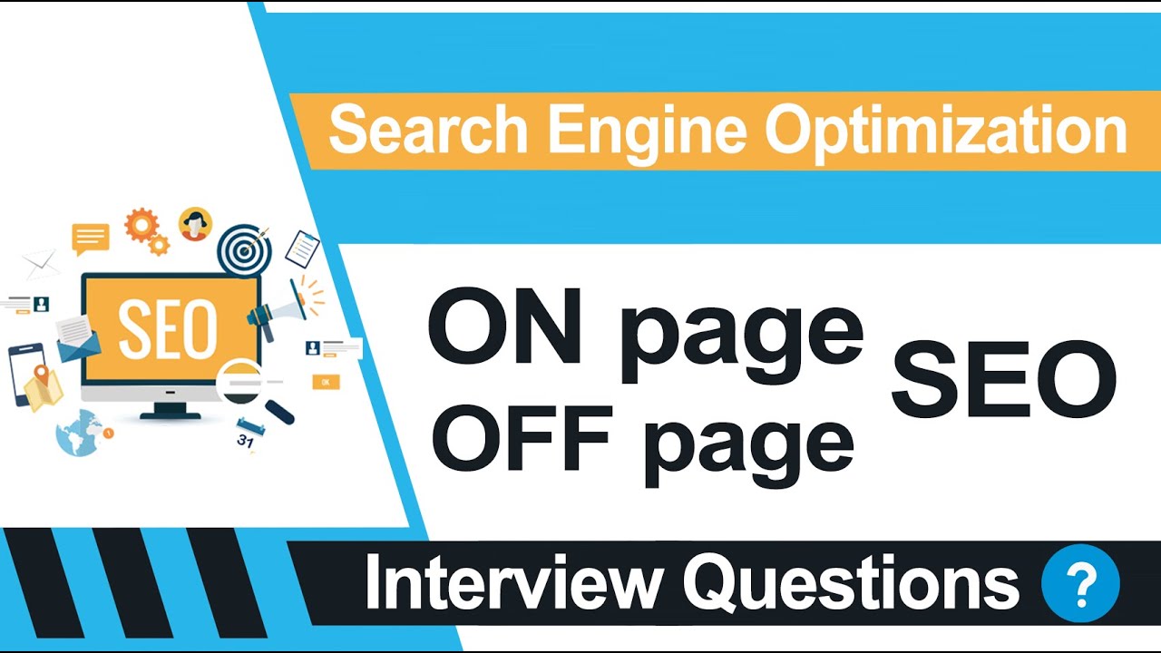 SEO Define ON page and Off page SEO - YouTube