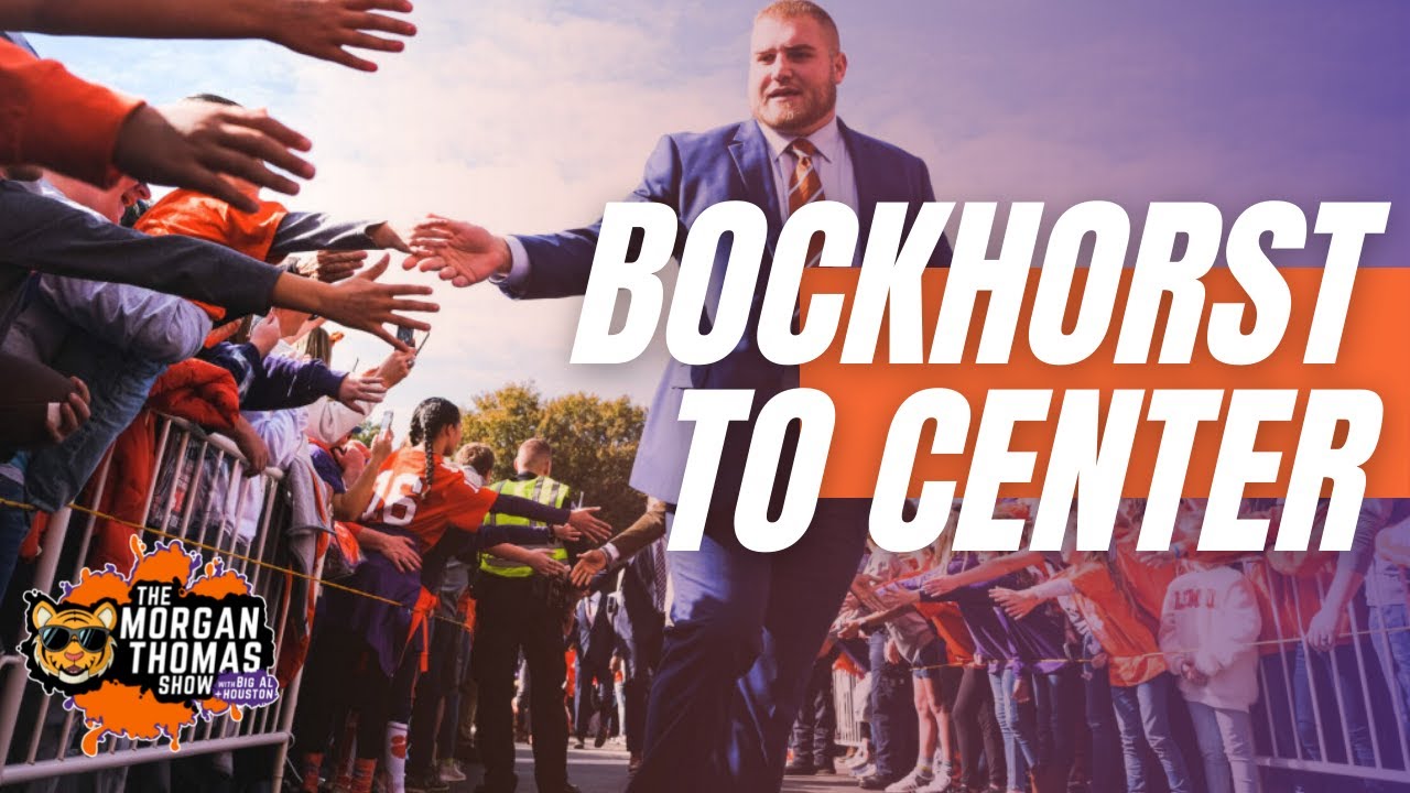 Clemson Moves Matt Bockhorst To Center - YouTube