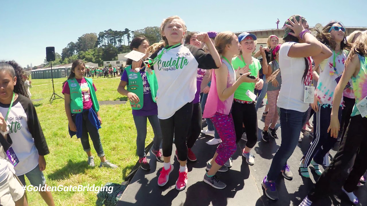 Golden Gate Bridging | The Ultimate Girl Scout Bridging Adventure - YouTube