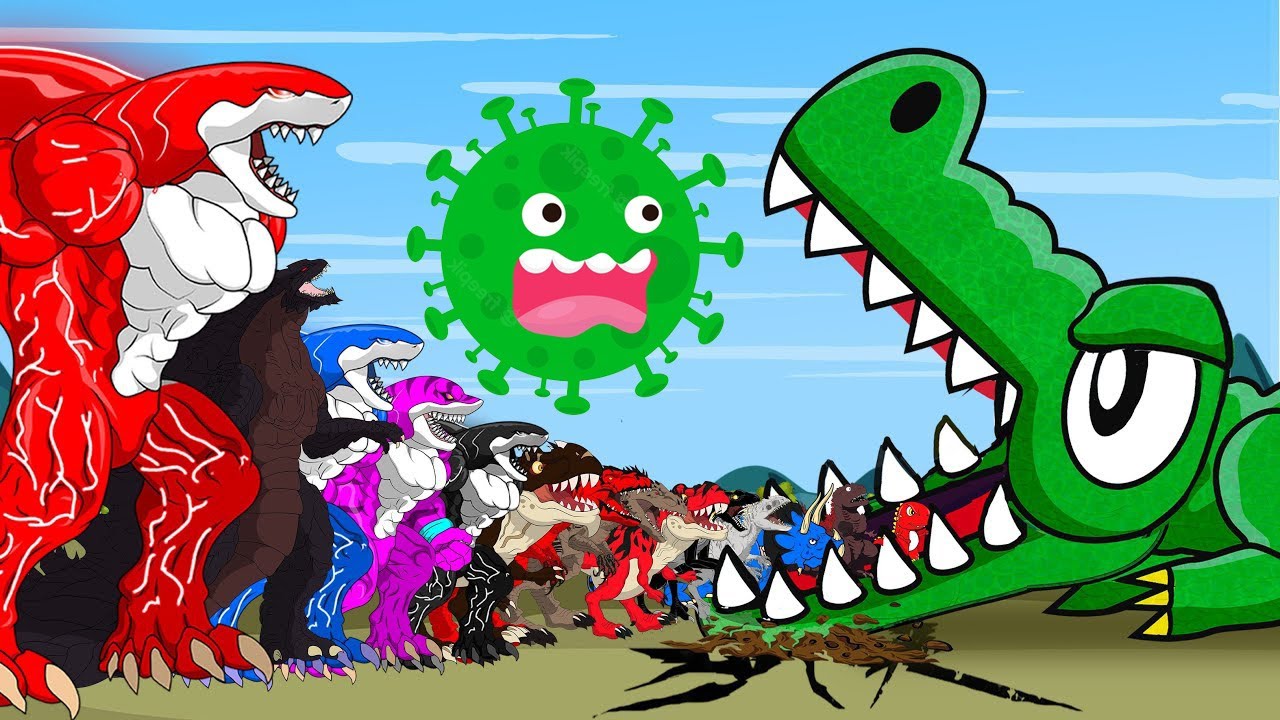 EVOLUTION of SHARKZILLA, GODZILLA, DINOSAURS vs CROCODILE DENTIST ...