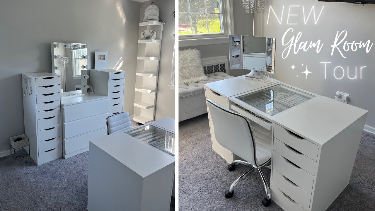 New Room Tour 2022! | Glam room + Bedroom MAKEOVER - YouTube