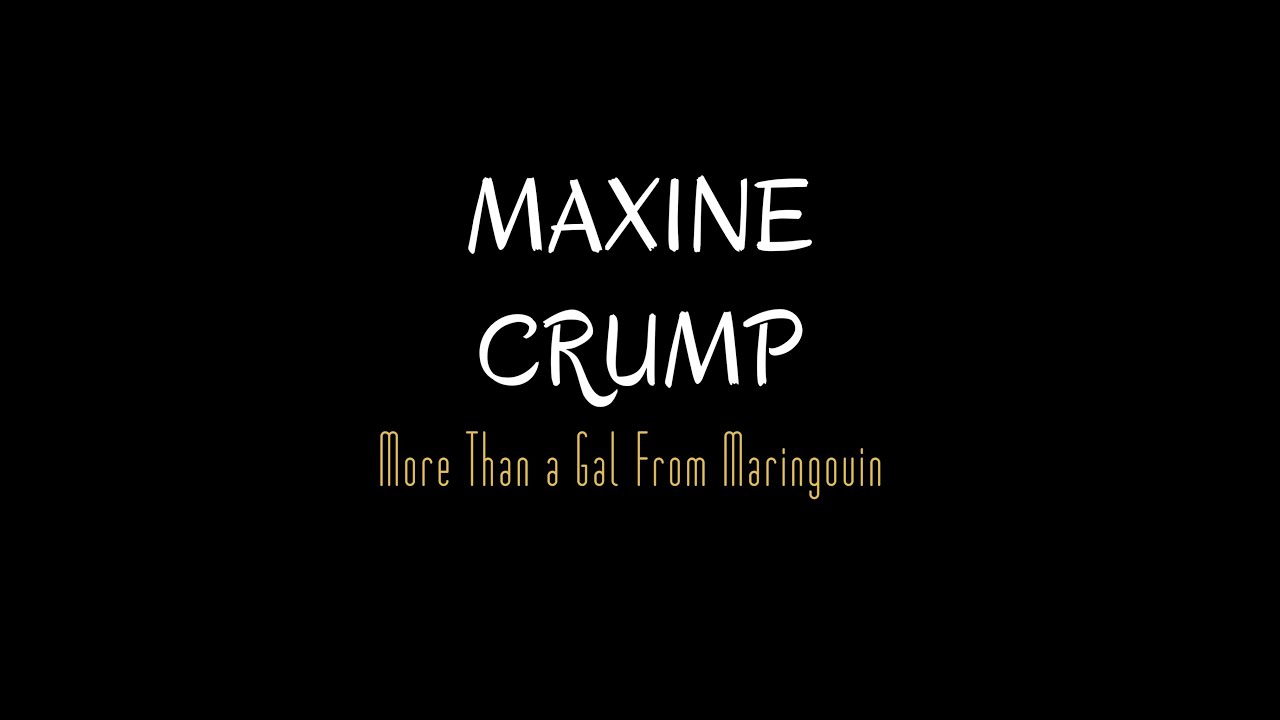 Maxine Crump: More Than a Gal from Maringouin - YouTube