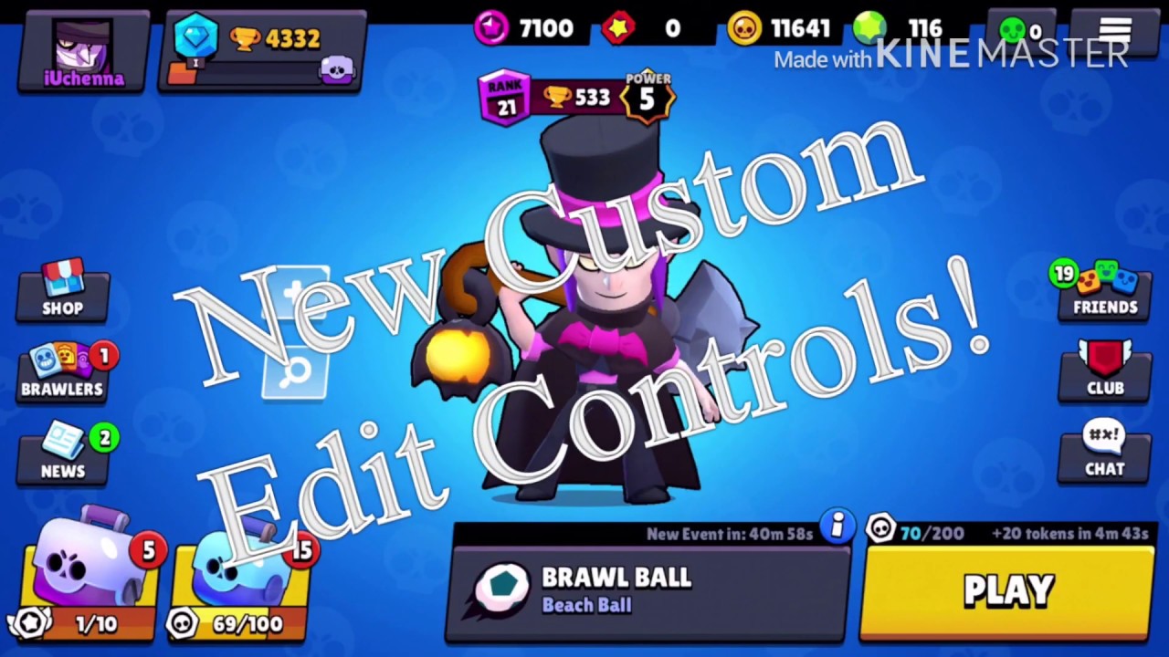 New Edit Controls - Brawl Stars Update • How to Edit Controls - YouTube