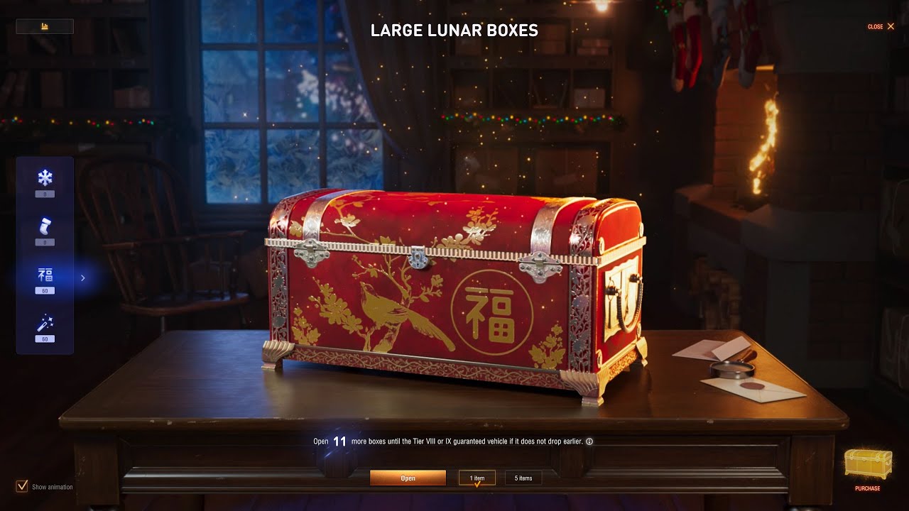 World of Tanks: Open 60x Large Lunar Boxes (2024 Ver) - YouTube