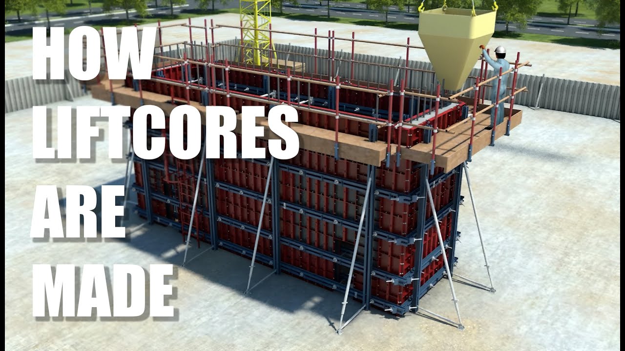 How A Lift Core Is Built - YouTube
