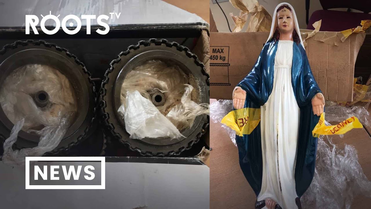 NDLEA Intercepts Illicit Drugs Kept in Statue of Mary - YouTube