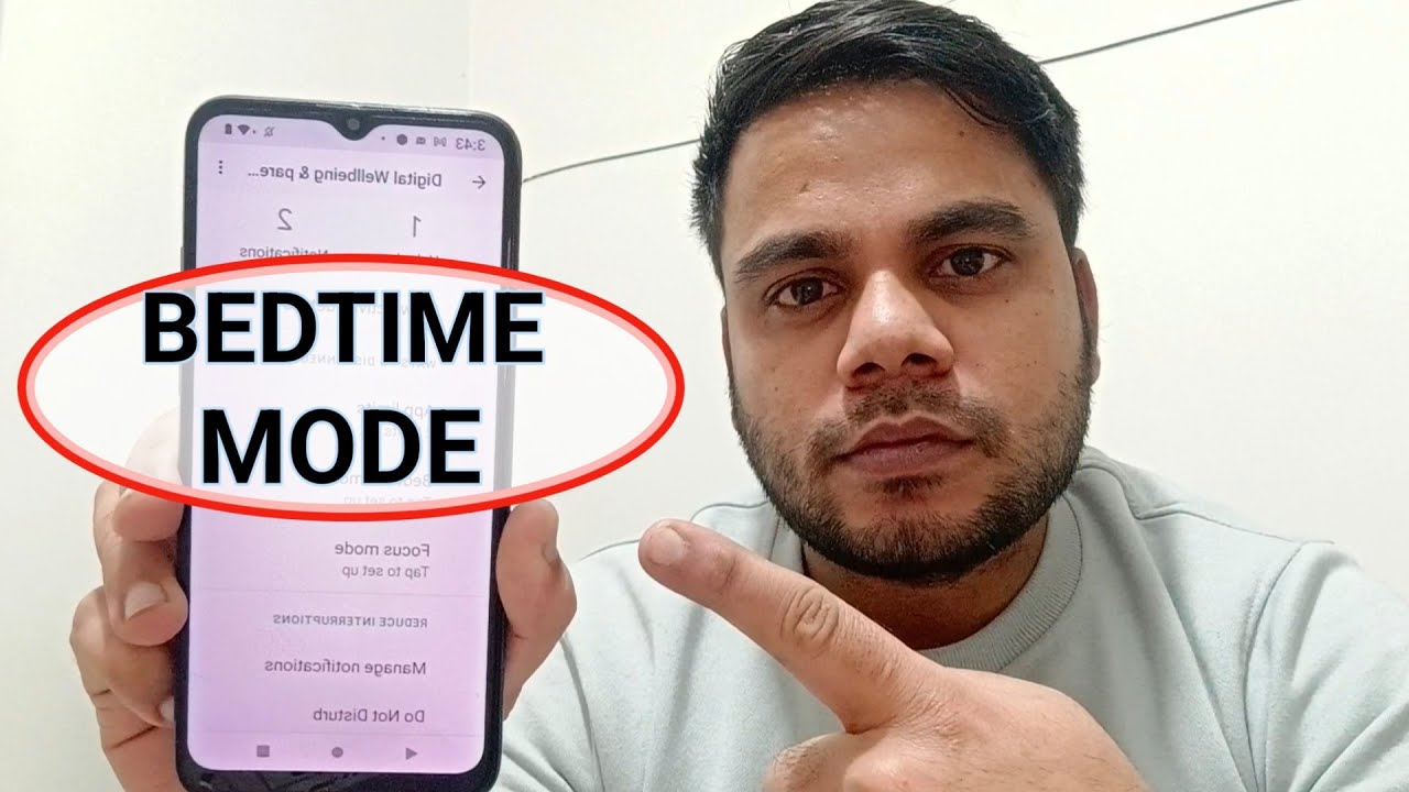 Bedtime mode | how to use bedtime mode on Android phones ! - YouTube