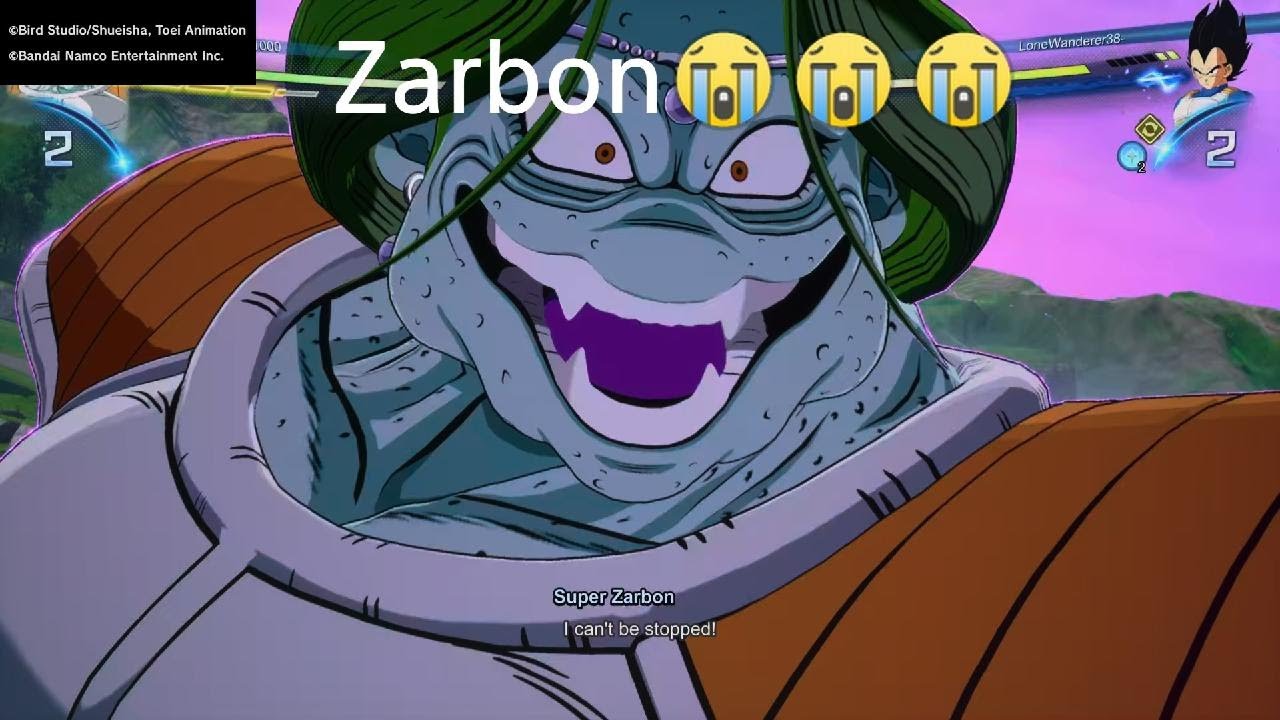 DRAGON BALL: Sparking! ZERO Zarbon going crazy - YouTube