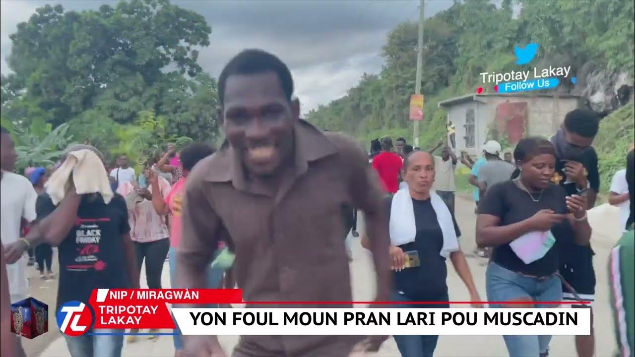 Flash! Yon foul moun pran lari Miragwàn pou Komisè Muscadin apre gouv. Ariel la blamel pou ...