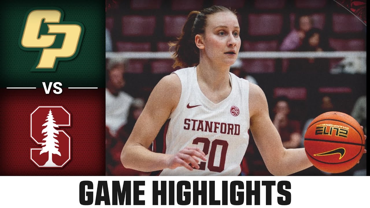Cal Poly vs. Stanford Game Highlights | 2024-25 ACC Women's Basketball ...