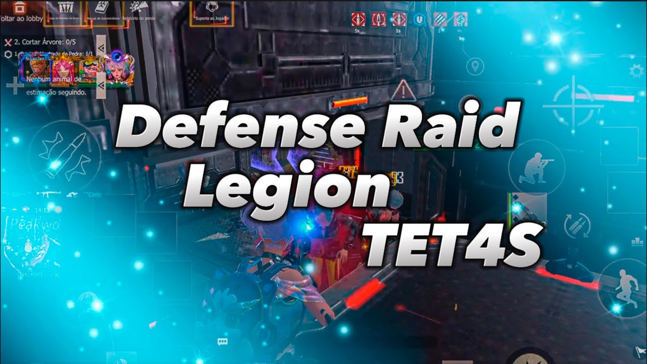 Defense Raid Legion TET4S | Raid Mecha | Last Island Of Survival - YouTube
