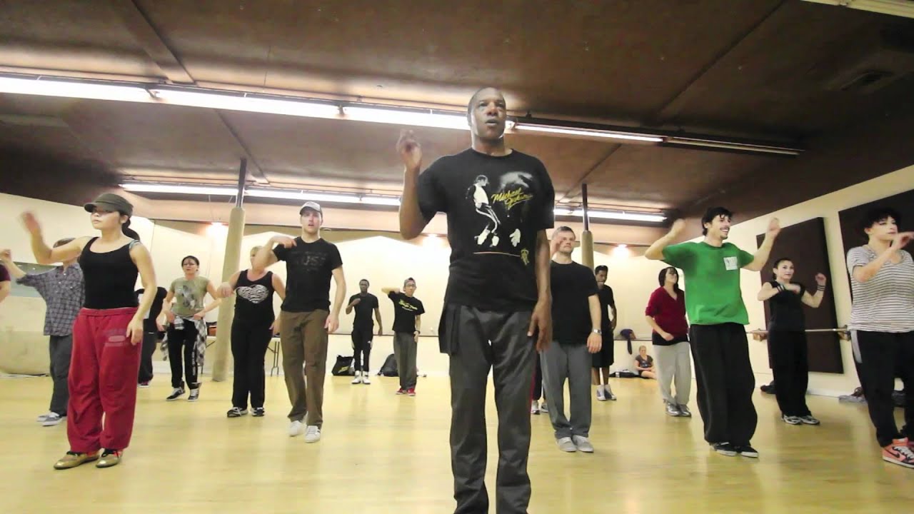 Anthony Thomas Popping and Locking Class - YouTube