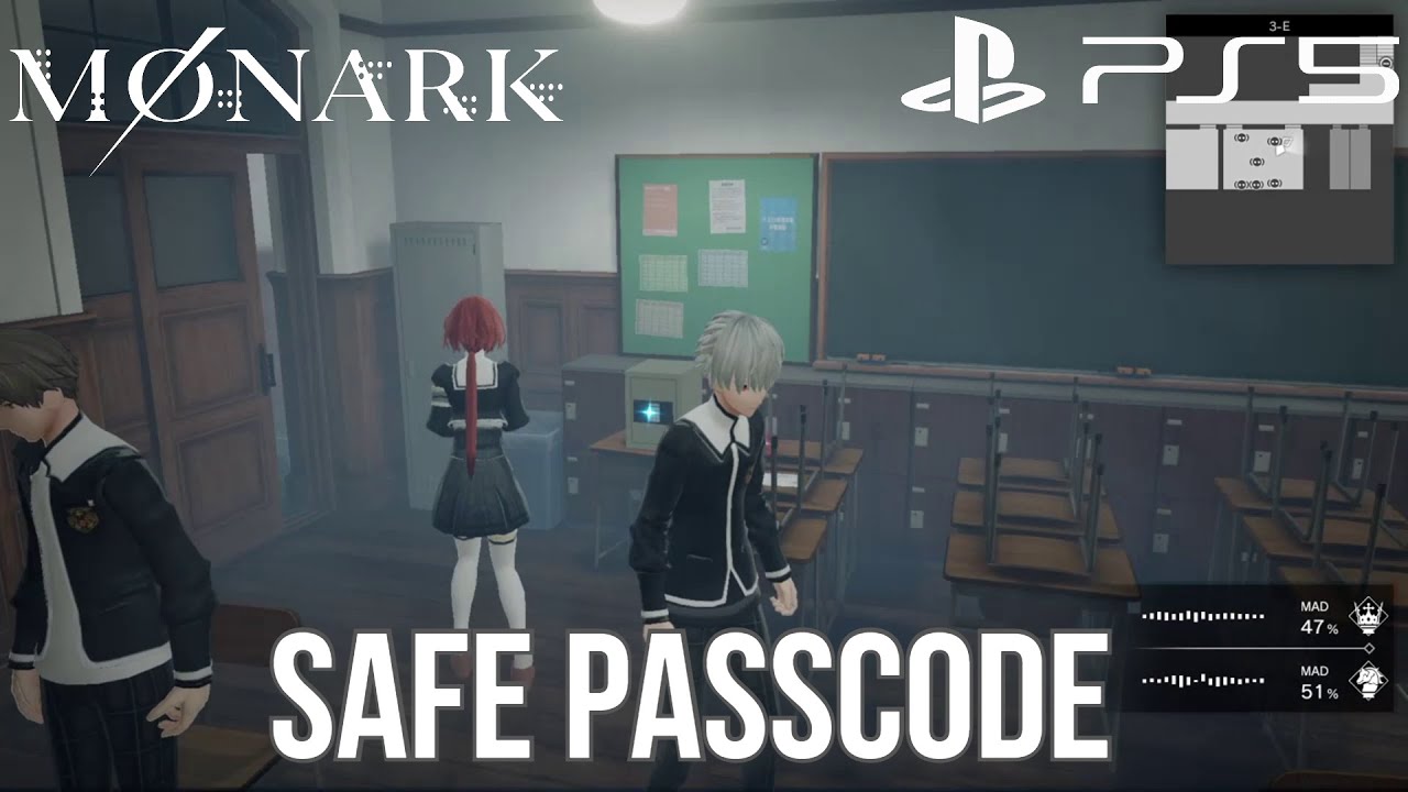 Monark Gameplay Guide - Classroom Safe Passcode - YouTube
