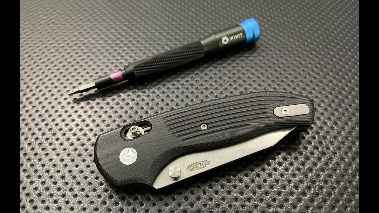 How to disassemble and maintain the TRM Knives Shadow Pocketknife - YouTube