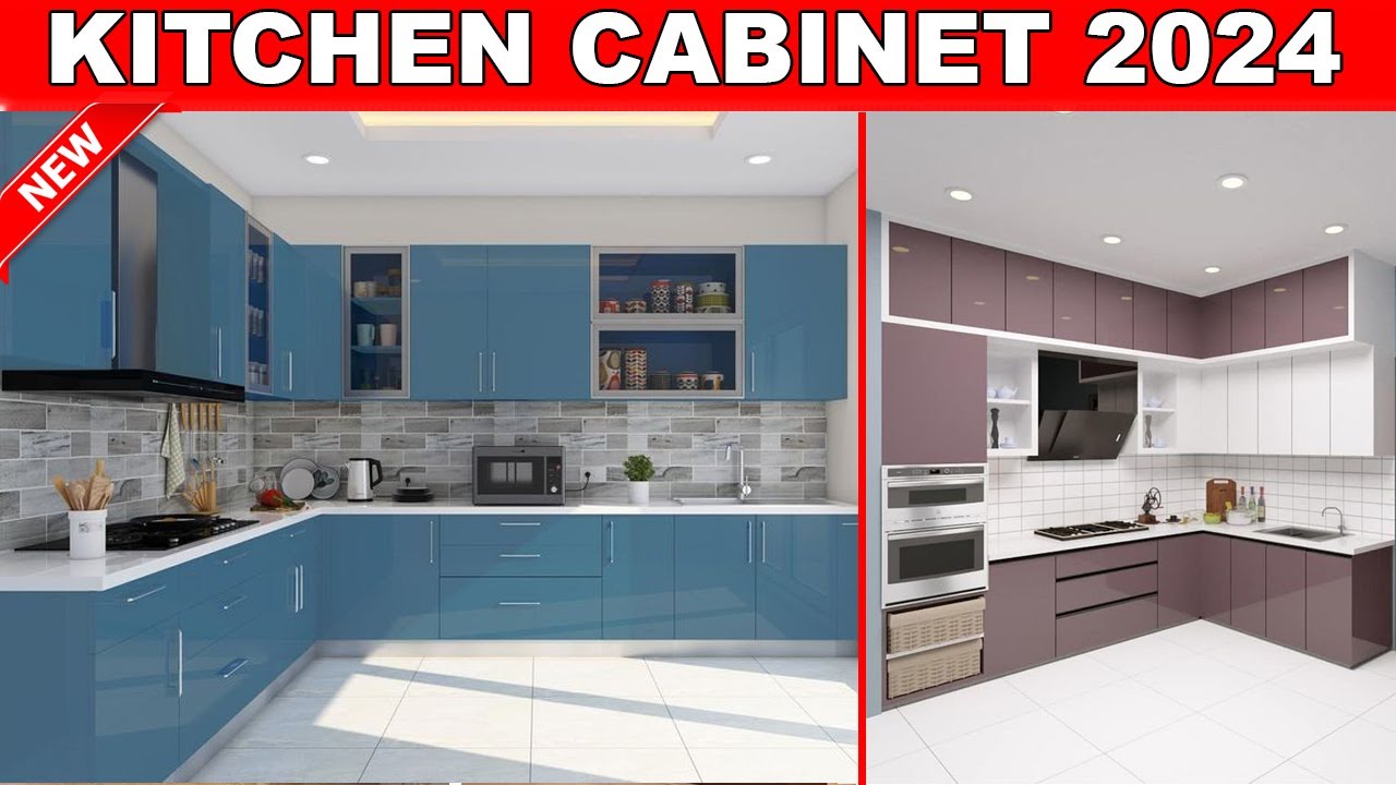 Modular Kitchen Cabinet Design 2024 || Beautiful Kitchen Cabinet Design 2024 - YouTube