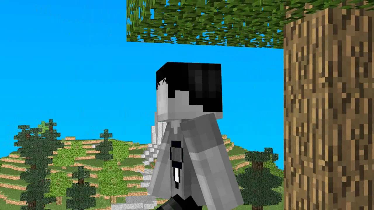 Minecraft Animation - The Negative Fall - YouTube