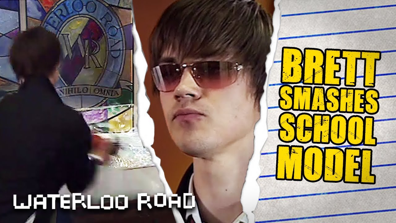 Brett DESTORYS School Model to Rebel Against Father | Waterloo Road ...