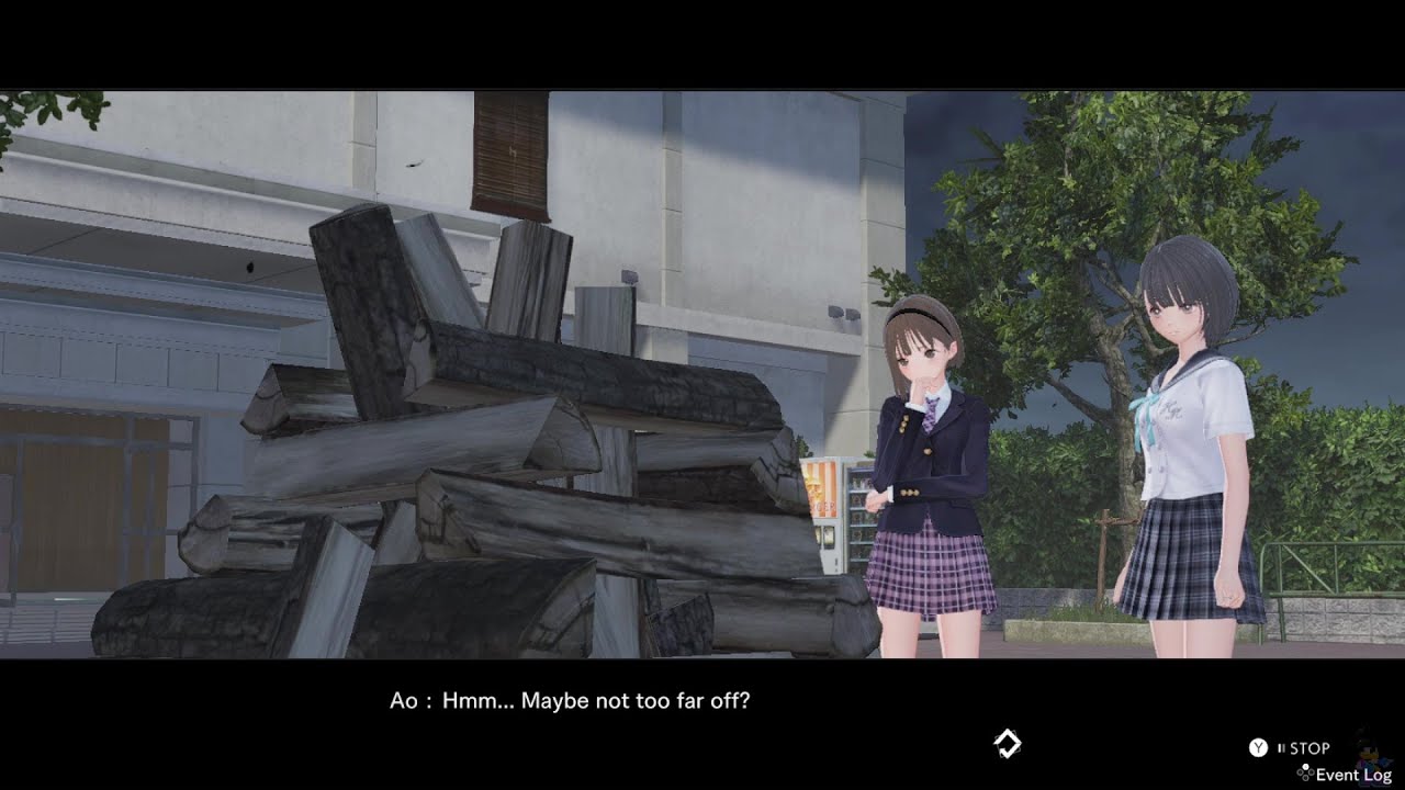 Blue Reflection: Second Light Ch. 4 (38)- Stimulating the dinner table ...